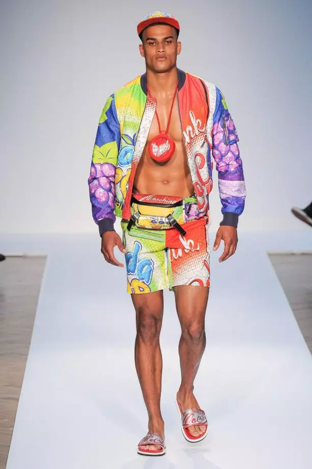 Moschino primavera/verão 2015 nas coleções de Londres: homens