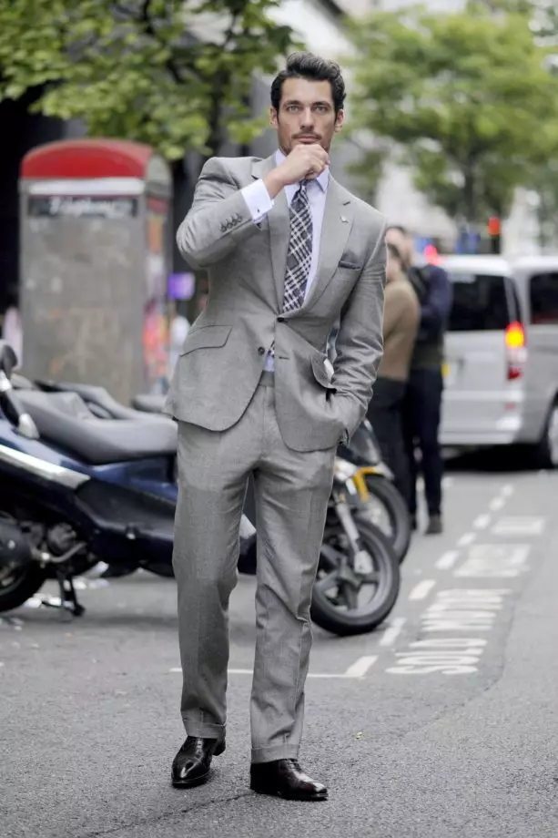 David Gandy ที่ The London Collections: Mens