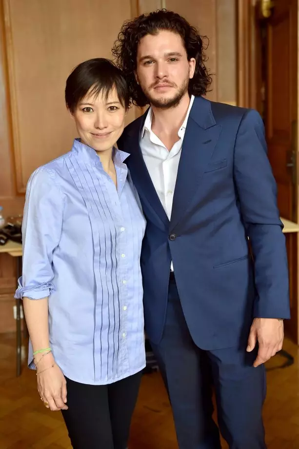 Sandra Choi e Kit Harington