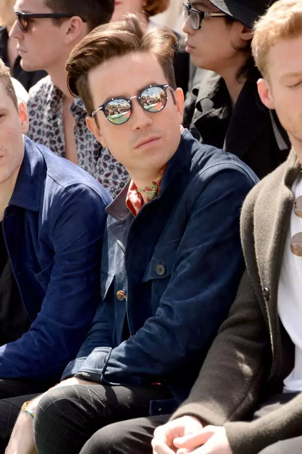 Nick Grimshaw osallistuu Burberry Prorsumiin kevät/kesä 2015 Lontoon kokoelmissa: miehet