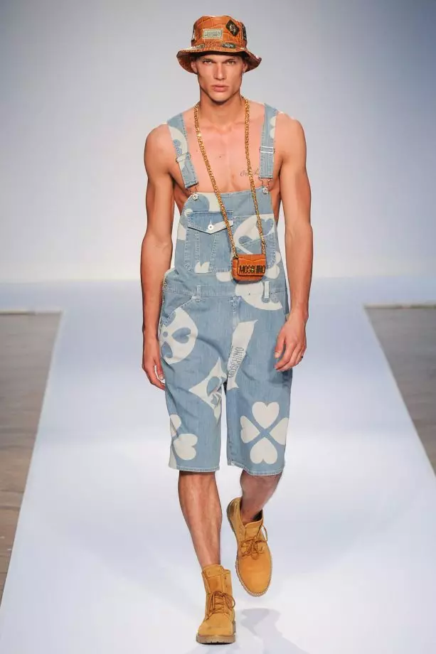 Moschino Spring / Summer 2015 At The London Collections: Mens