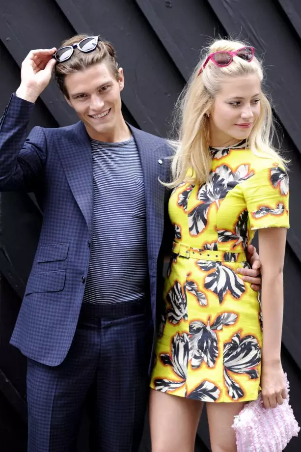 Oliver Cheshire A Pixie Lott Yn Y Casgliadau Llundain: Dynion