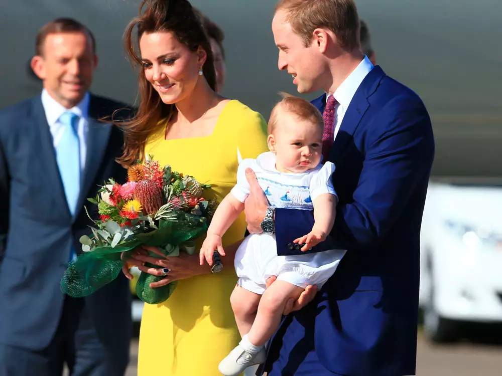 Kedu ihe kpatara na anyị enweghị ike izu oke nke Prince George na njem Royal… 30550_1