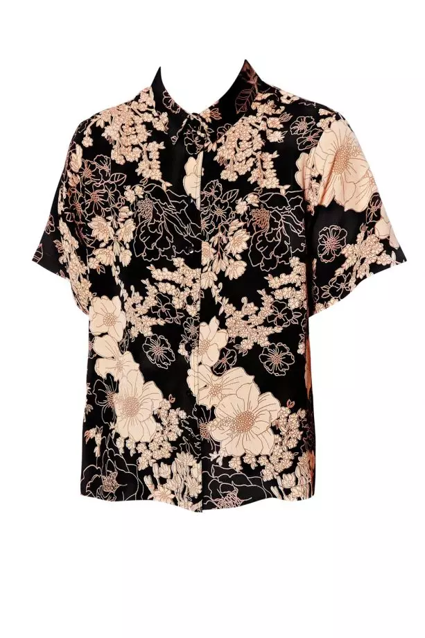 Asos फ्लोरल प्रिन्ट शर्ट, £ 25, ब्ल्याक र गुलाबी