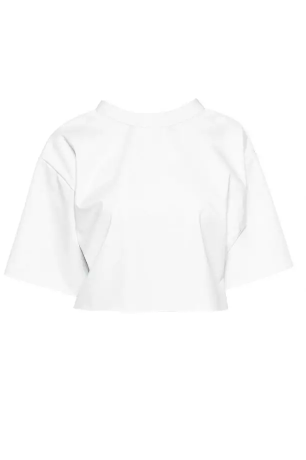 ASOS White Woven Luxe T-Ssirt, £45