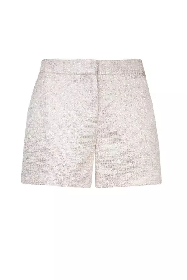Ted Baker Metallic Suit Shorts, £139, gray