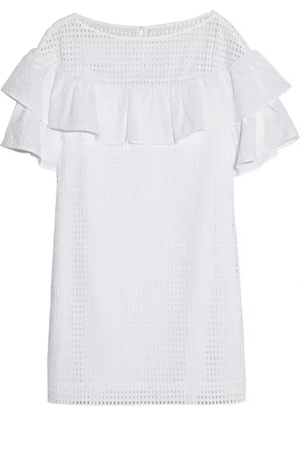 J.Crew Collection Ruffled Mini Dress