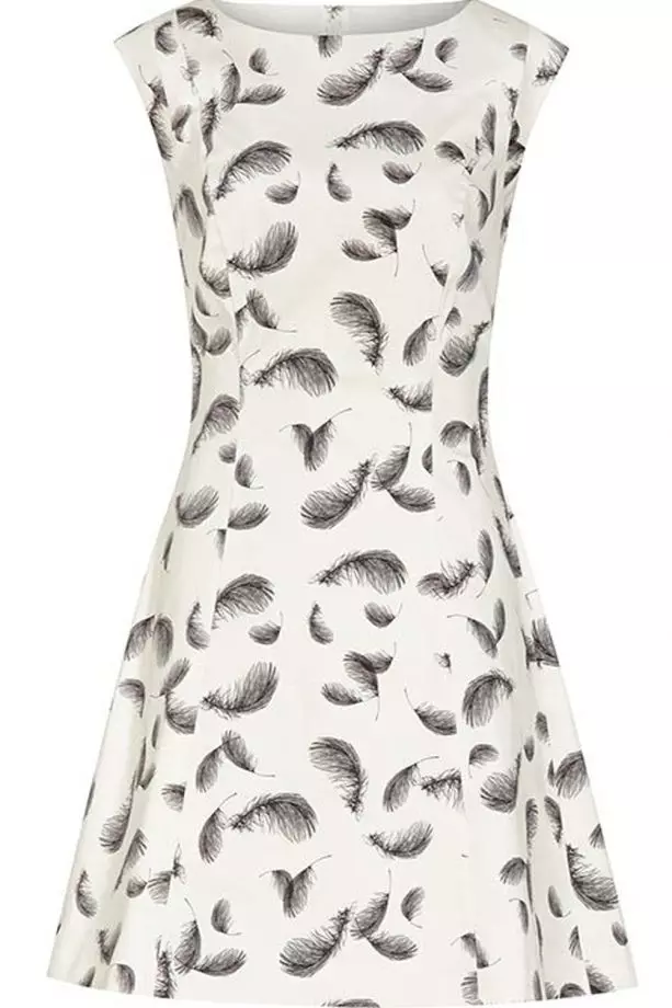 Ottoline Feather Dress Reiss |