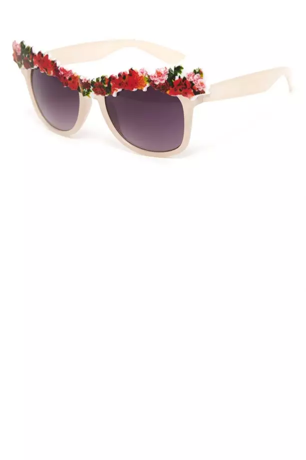 Asos Floral Brow Sunglasses