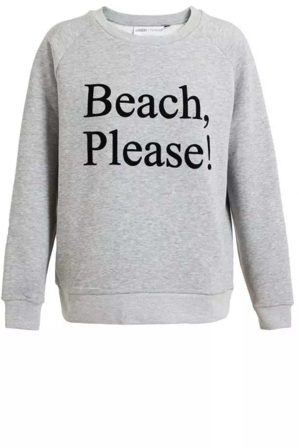 Topshop Ashish Beach Please Jumper