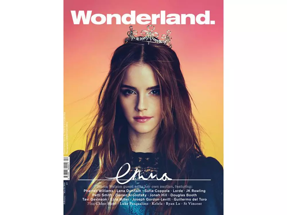 Emma Watson ukradla korunu kultovního stylu na obálce časopisu Wonderland (který také editovala...) 30945_2