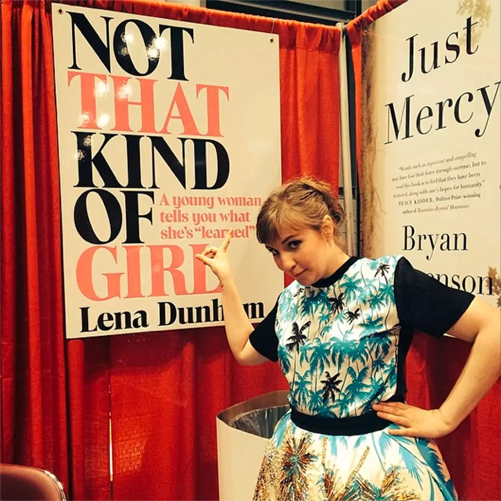 O novo libro de Lena Dunham, non ese tipo de nena: unha muller nova diche o que 