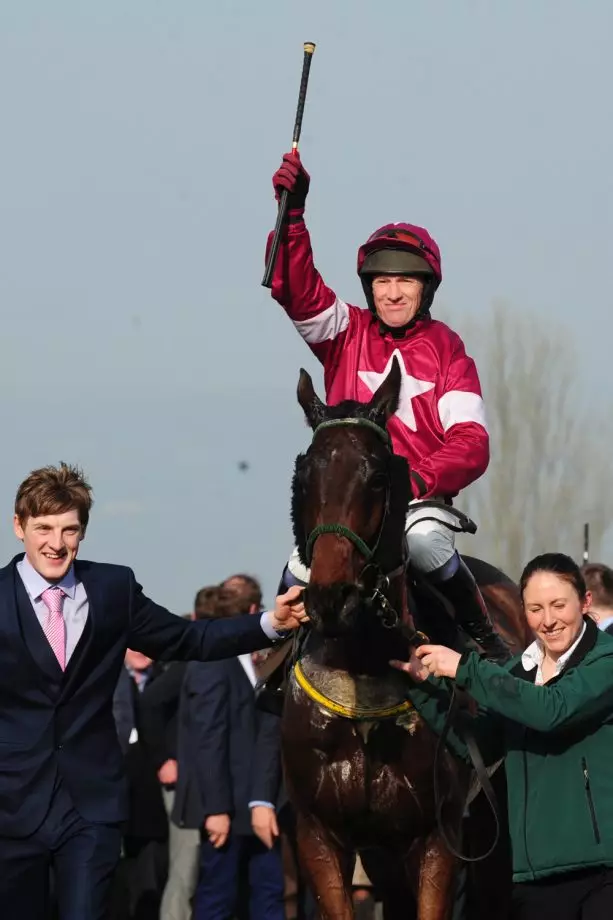 Paul Carberry At The Cheltenham Races 2014