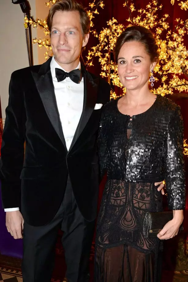 Nico Jackson และ Pippa Middleton ที่งาน The Sugarplum Dinner