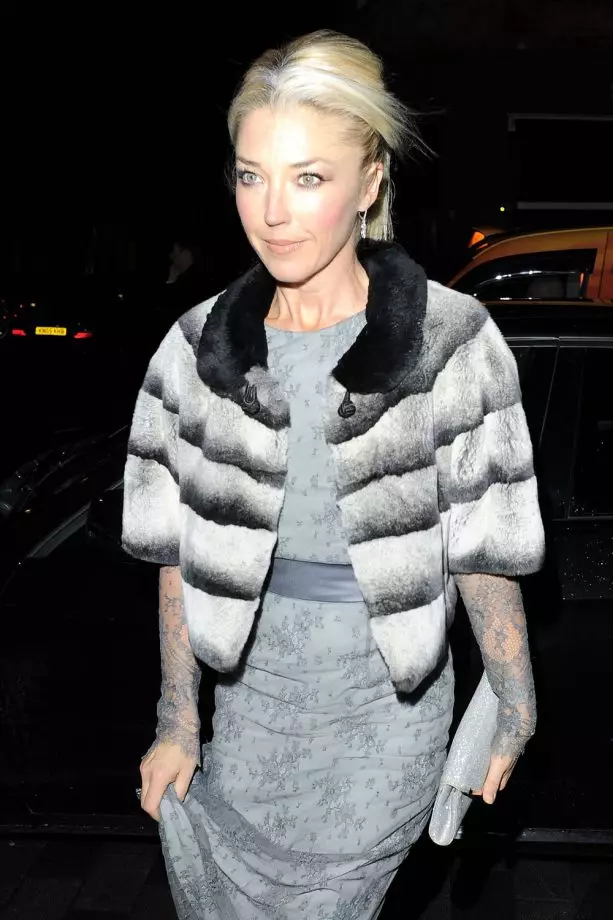 Tamara Beckwith ที่งานเลี้ยงอาหารค่ำ Sugarplum