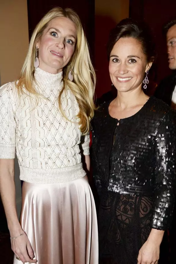 Pippa Middleton amb un convidat a The Sugarplum Dinner