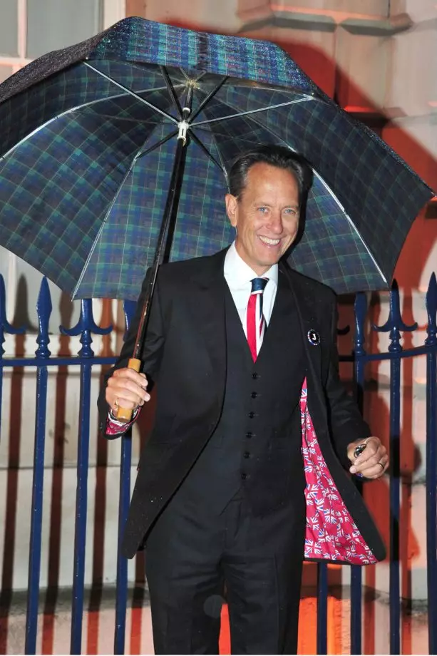 Richard E Grant na London Creative Party, London Fashion Week