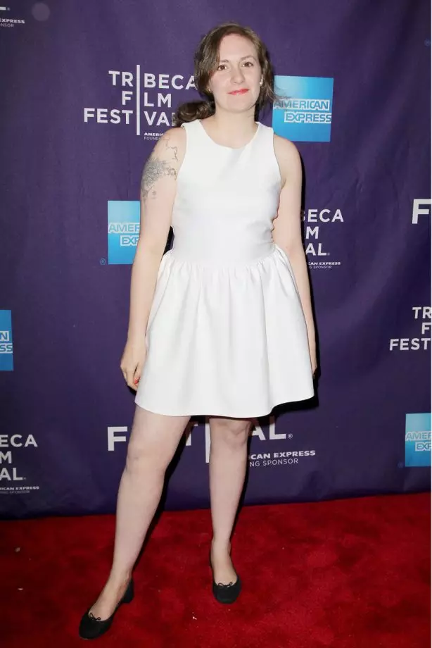 Ψηλά και χαμηλά στιλ Lena Dunham