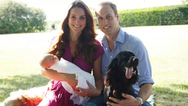 Kate Middleton, o príncipe Guillermo e o bebé George: fotos oficiais 32223_2