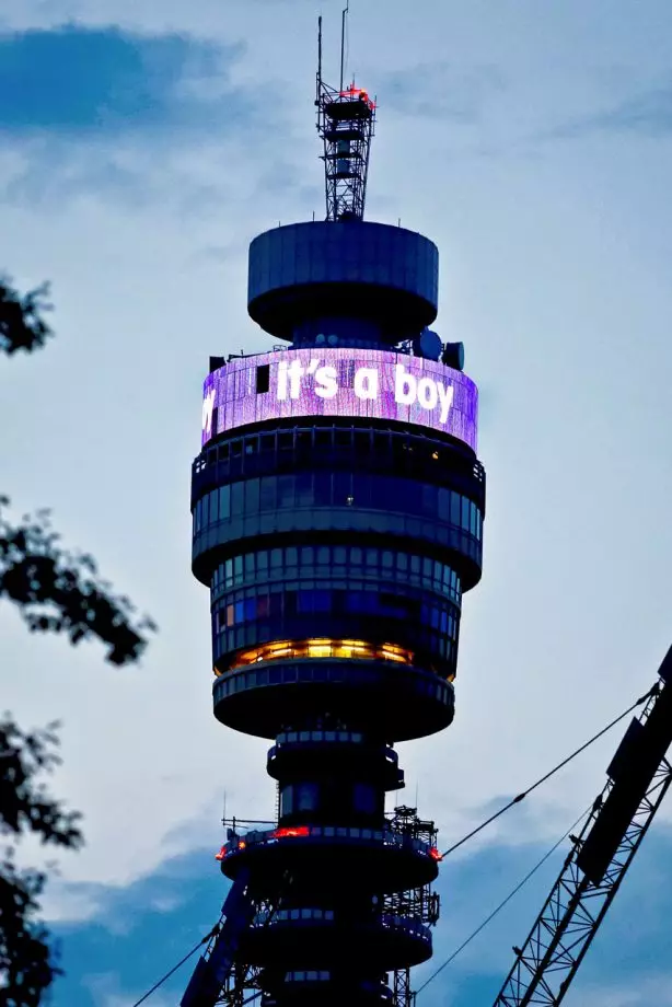 The BT Tower anuncia o nascimento