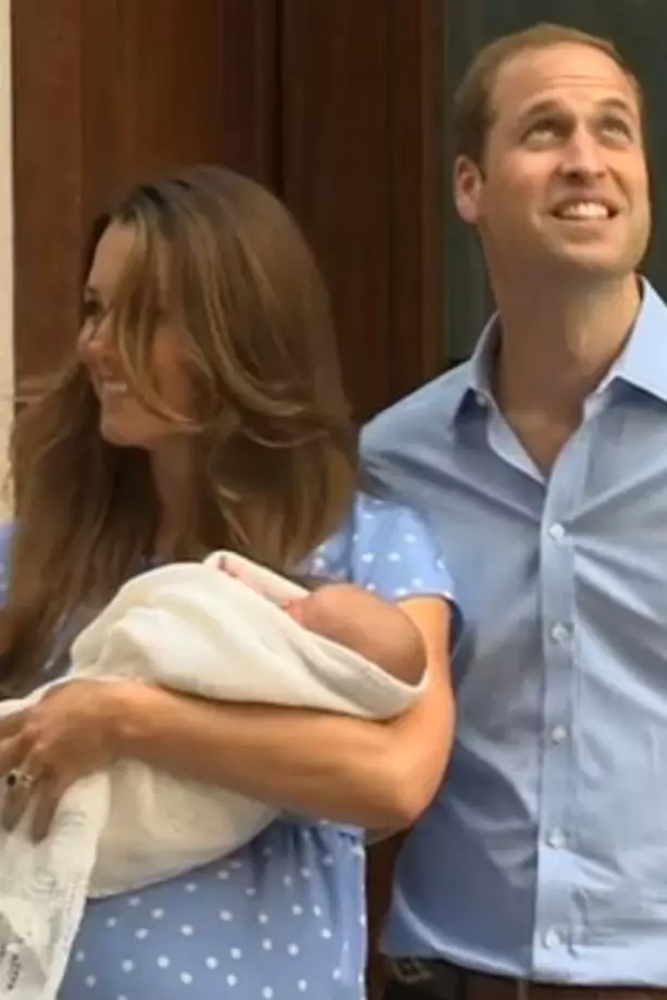 Príncipe William, Kate Middleton e bebê real-