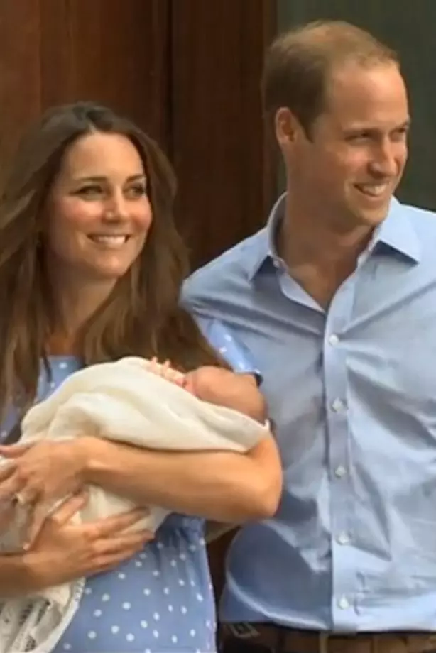 Príncipe Willam, Kate Middleton e bebê real