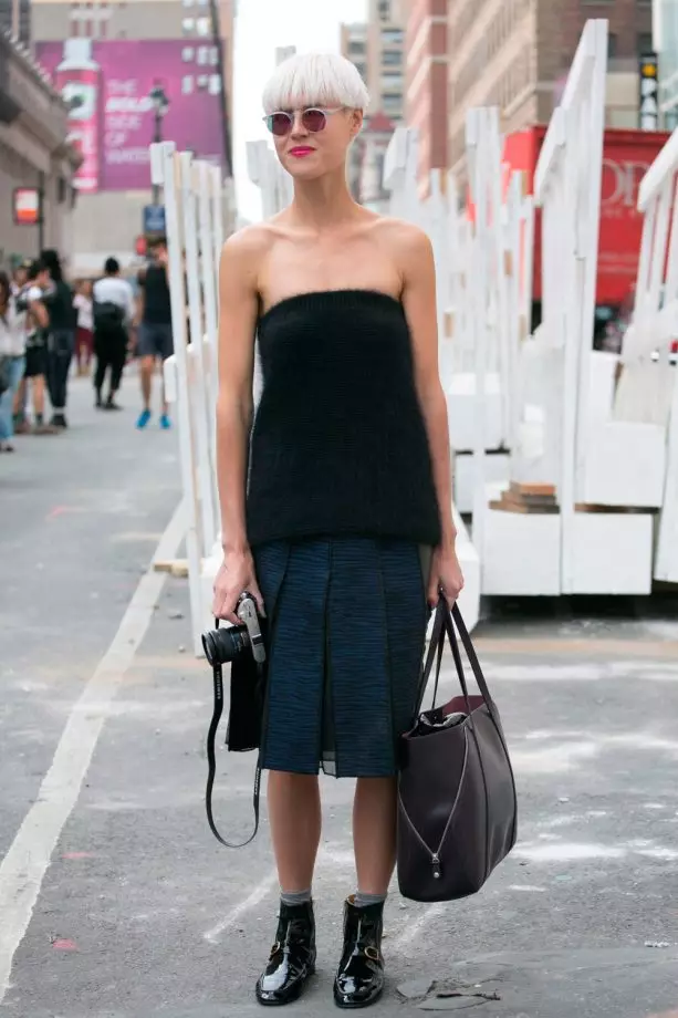 Street Style alla settimana della moda di New York SS14 - Fashion Week Street Style