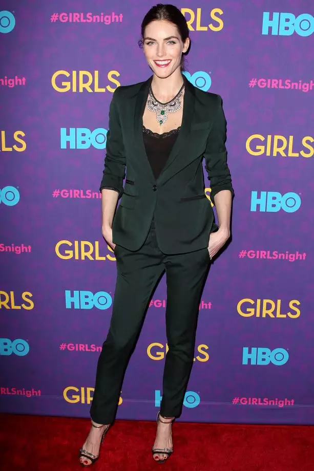 Hilary Rhoda At The Girls Saison 3 Premiere