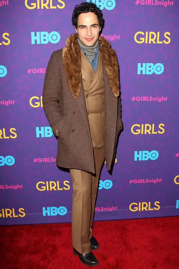 Zac Posen At The Girls Season 3 Premiere