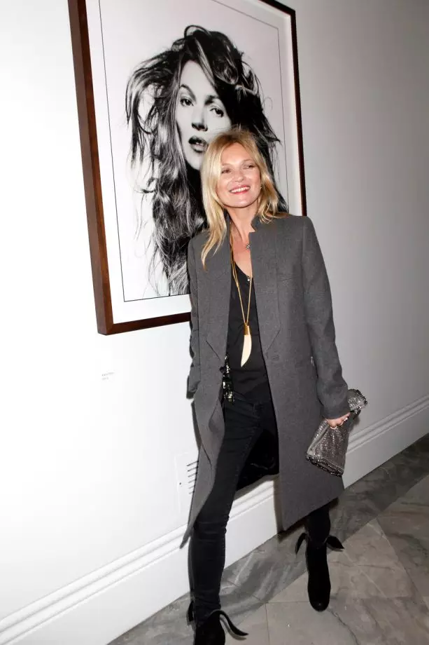 Kate Moss i David Bailey's Stardust Exhibition