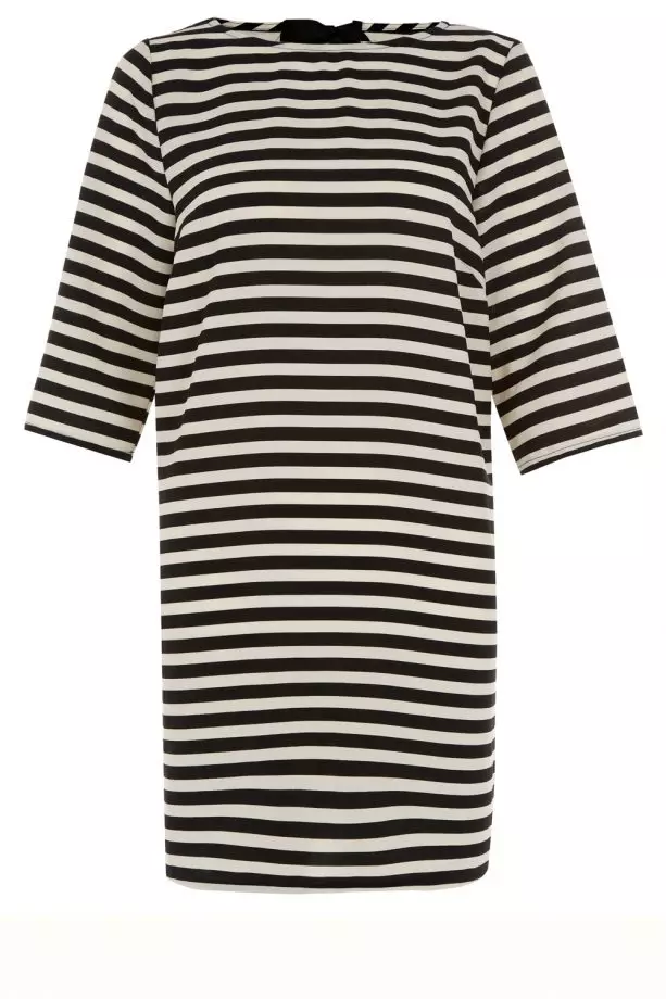 I-Primark Bow Back Stripe Crepe Tunic