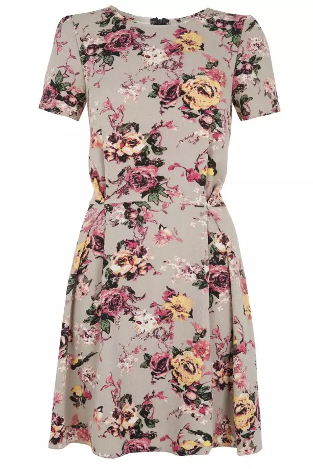 Primark Floral Crepe Skater