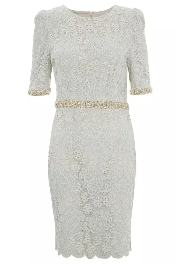 Primark Embellished Waist Lace Dress