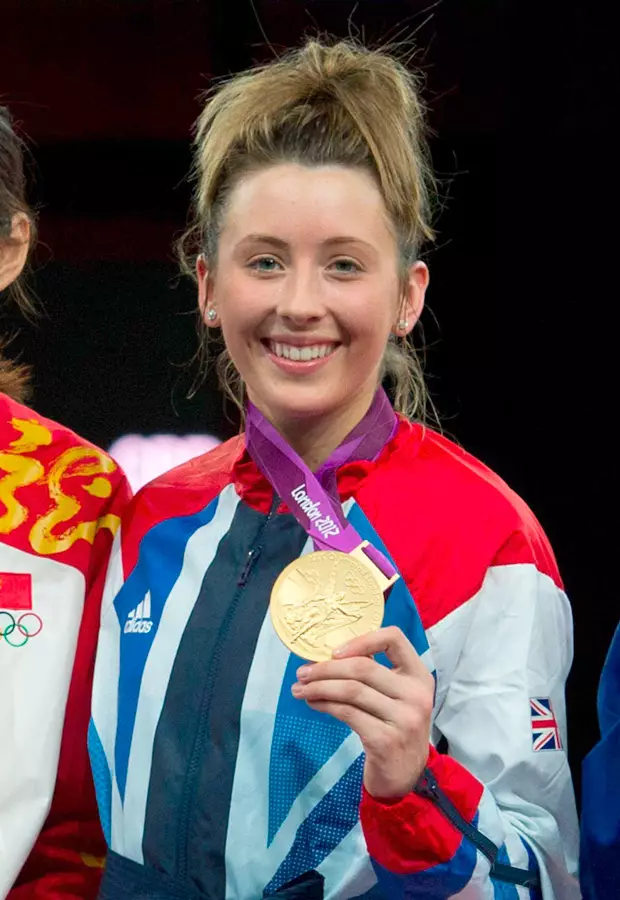 Jade Jones - olimpika ora medalo por tekvondo