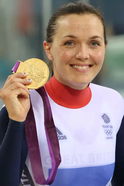 Olümpiamedali võitja 2012 Victoria Pendleton