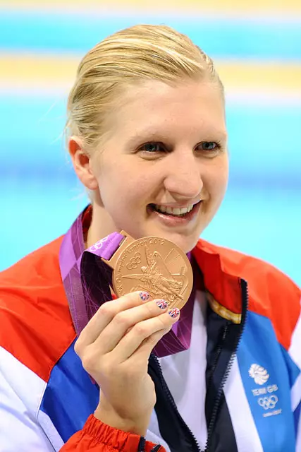 Olympic medal bori 2012 Rebecca Adlington