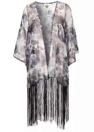 Cocos Fortune fringed kimono, £45