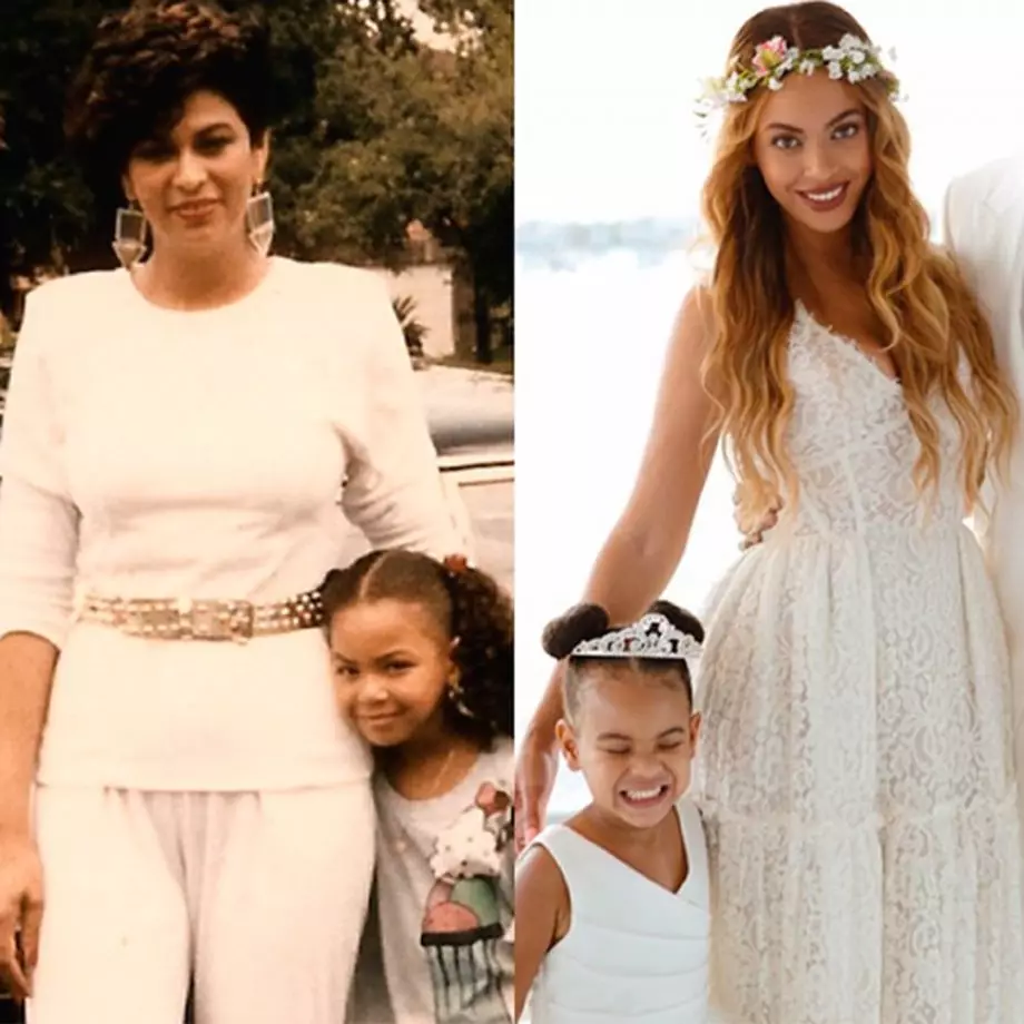 Beyoncé en Blue Ivy