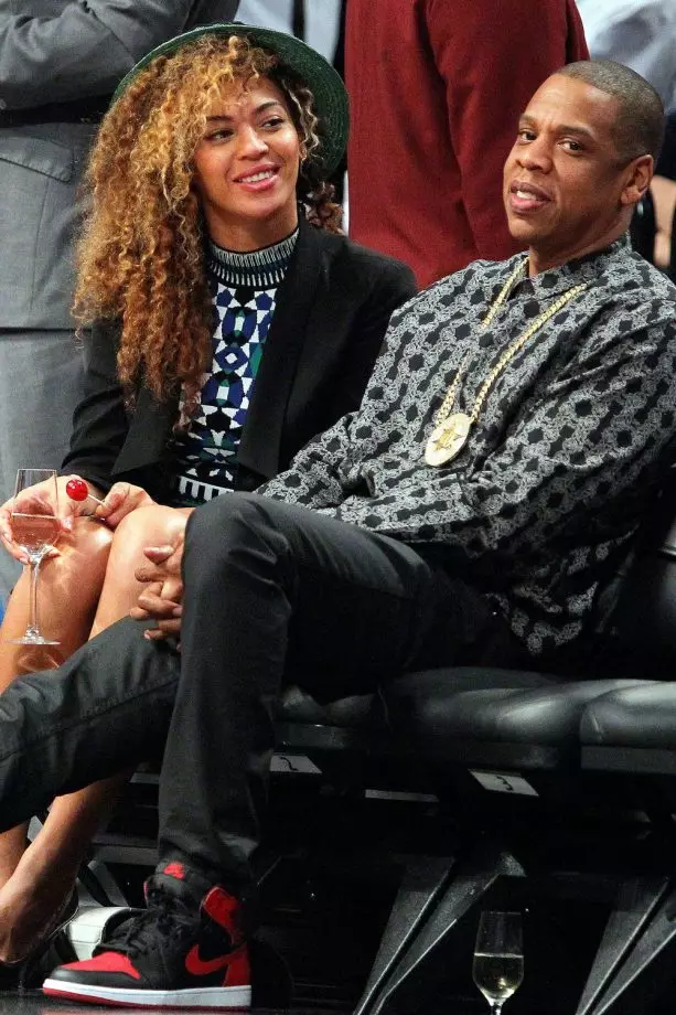 Beyonce ja Jay Z korvpallis