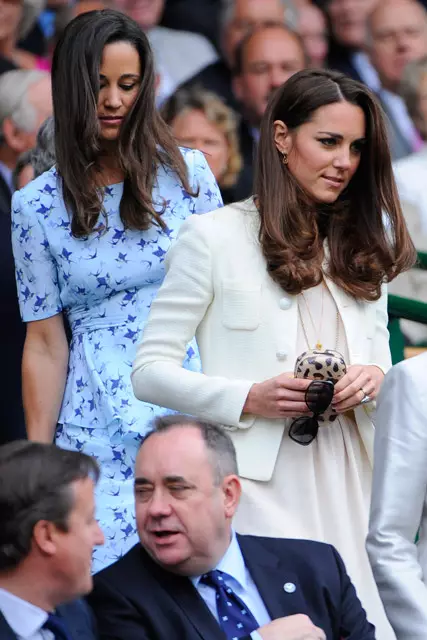 Kate Middleton sy Pippa Middleton's Wimbledon style-off