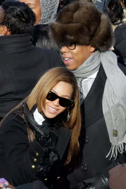 Beyonce lan Jay-Z - sesambetan ing pics - nikah - bayi