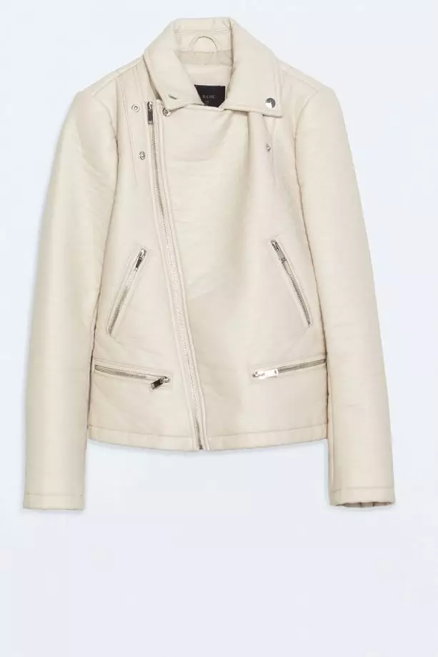 Zara былғары курткасы, £69,99