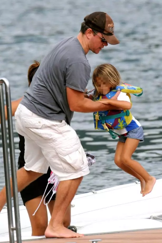 Matt Damon - Celebrity Dads on Duty - Cutest Celebrity Dads - Celebrity Dads - Father's Day - Celebrity Dads - Celebrity Children UK