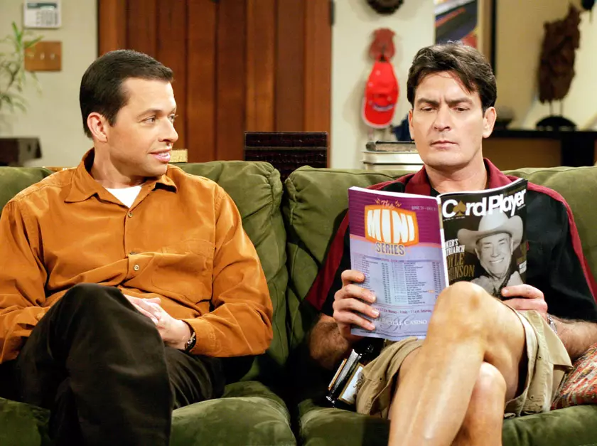 Charlie Sheen - Charlie Sheen: Career in Pictures - Charlie Sheen Two and a Half Men - Two and a Half Men UK