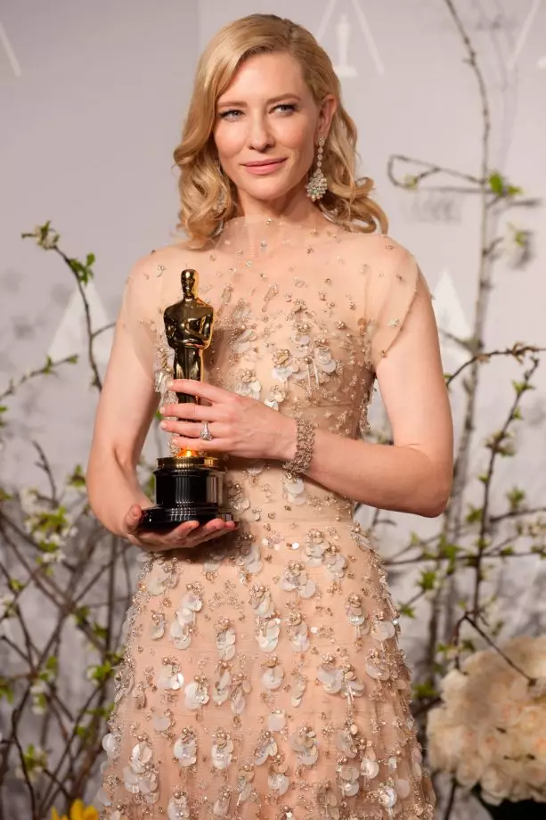 Cate Blanchett gañou a mellor actriz nos Óscar en 2014