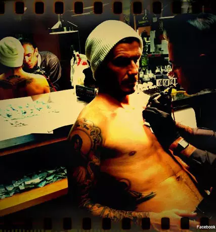 REVELAT: el nou tatuatge de David Beckham