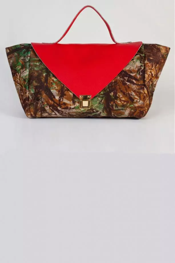 American Apparel Camouflage Leather Envelope Case, £180