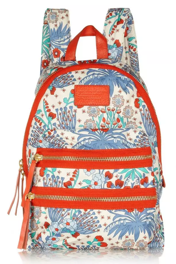 Marc Wolemba Marc Jacobs Domo Arigoto Floral Print Twill Backpack, £175