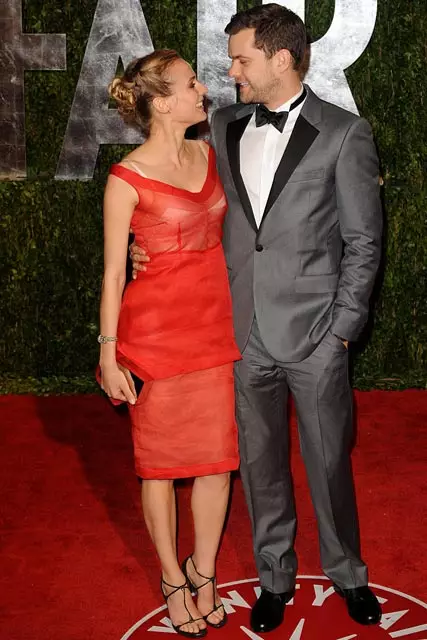 Diane Kruger an Joshua Jackson op der Vanity Fair Oscar After-Party