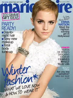 Emma Watson - RESİMLER! Emma Watson'ın güzel Marie Claire kapağı - Emma Watson Marie Claire - Celebrity News